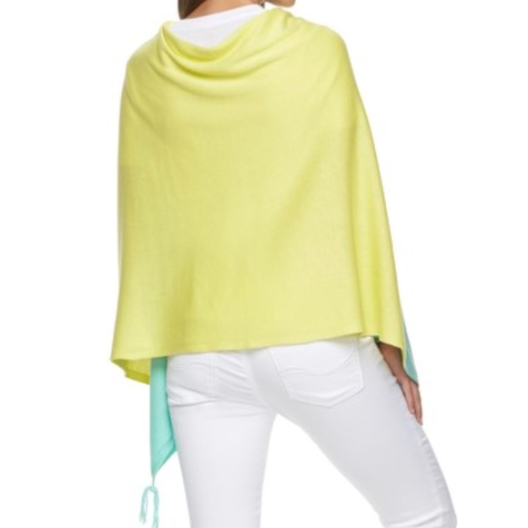 Caribbean Joe | Sweaters | Caribbean Joe Nwt Colorblock Sweater Poncho ...